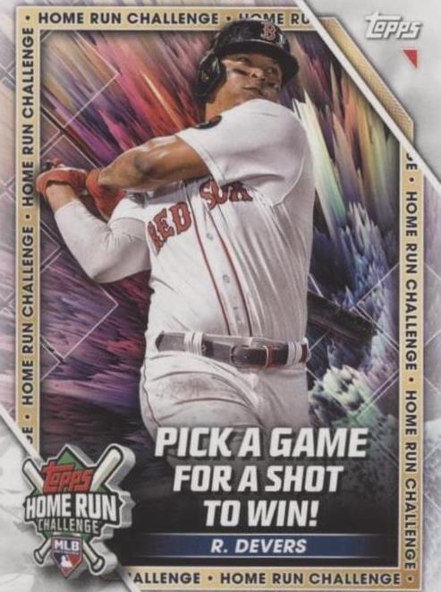 2023 Topps Series 1 - Home Run Challenge Code Card Rafael Devers #HRC-5 ...