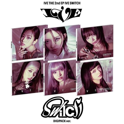 IVE [IVE SWITCH] 2nd EP Album DIGIPACK Ver LIZ/CD+Photo Book+Card ...
