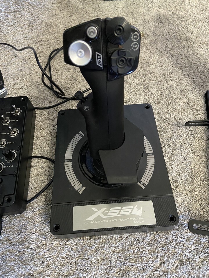 Flight Simulator Logitech X56 H.o.t.a.s. Includes Mount 689855276190| eBay