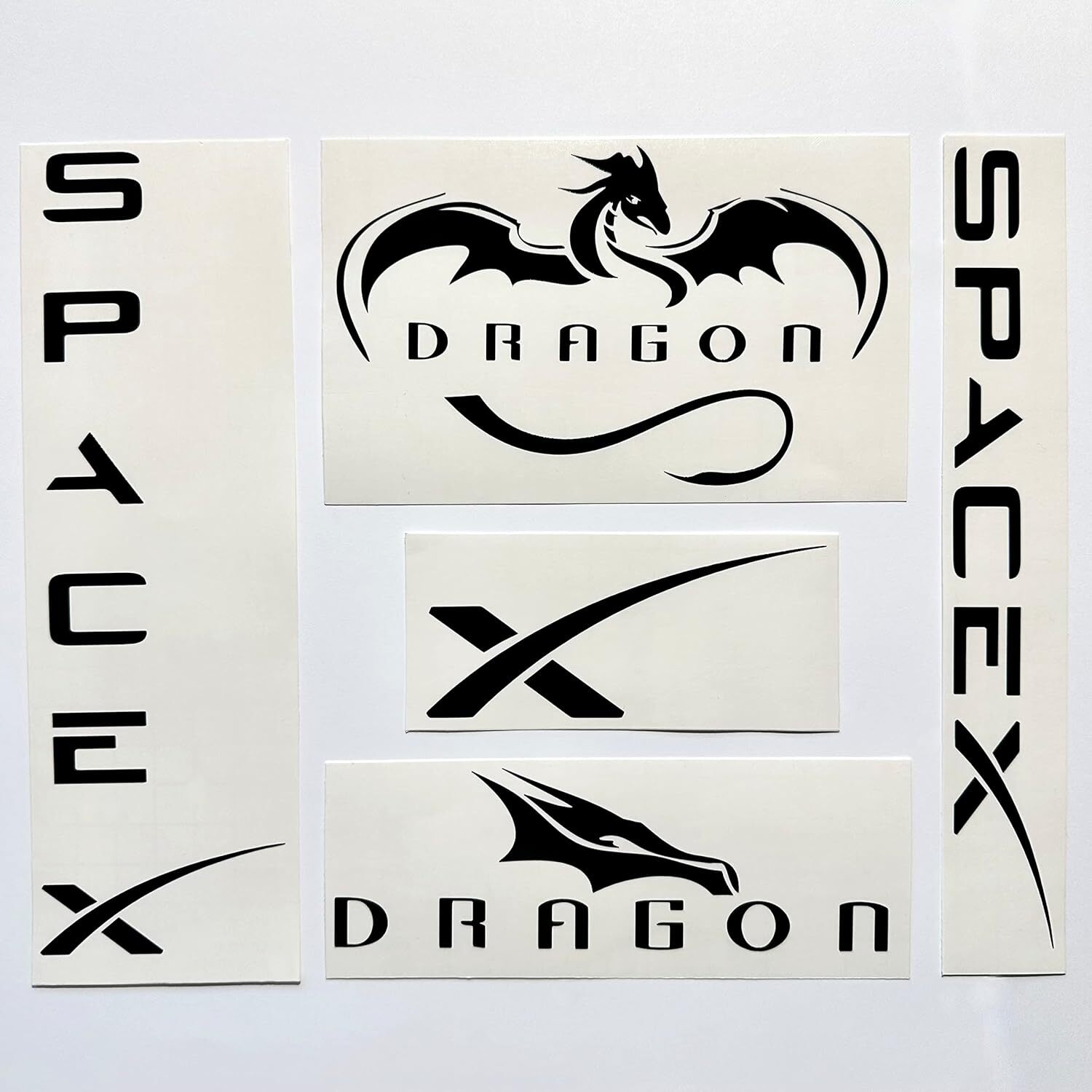 Set of 5 Spacex Stickers for Car Laptop Bumper Stickers Vinyl Decals | eBay