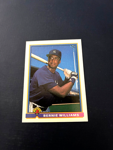 1991 Bowman Baseball Bernie Williams #173 Factory Set Break NM-MT | eBay