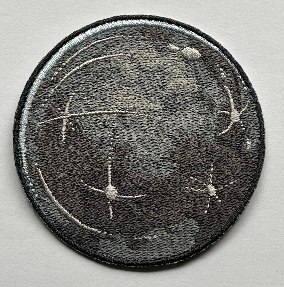 Planet Patches Space Themed Solar System Iron-On Patches 3in Choose ...