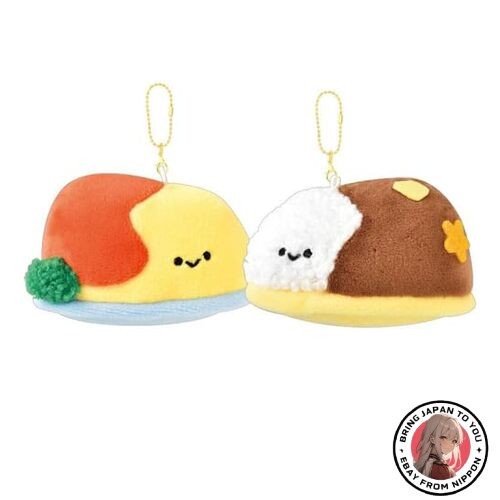 New Crux Nico Nui Keychain Omelette Rice/Curry Rice 128902 | eBay Australia