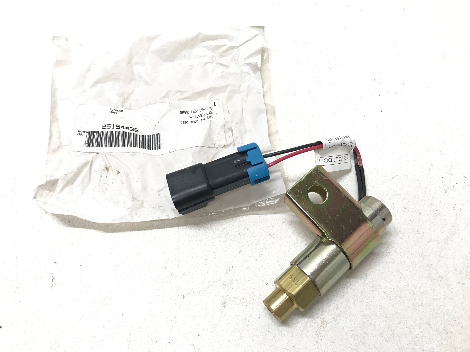 GENUINE MACK OEM AIR VALVE , COMP 25154436 20QE3373 | eBay