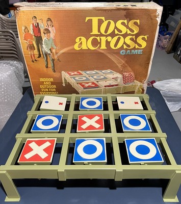 Vintage Toss Across Bag Toss Game Family Game Tic-Tac-Toe No Bags | eBay