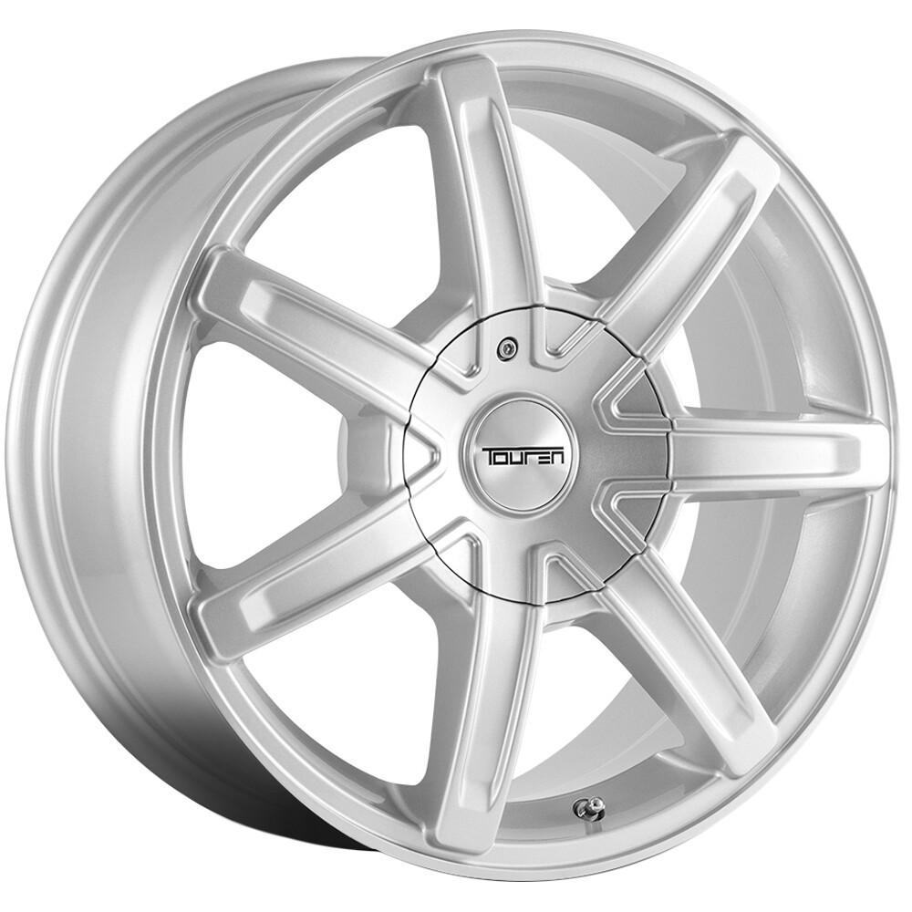 (Set of 4) Touren TR65 20x8.5 5x115/5x5.5" +18mm Silver Wheels Rims 20 ...