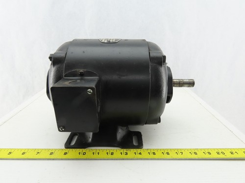 Marathon FM 24M83CCW 3/4Hp 1725RPM 3Ph 220/440V 172 Frame TENV Electric ...