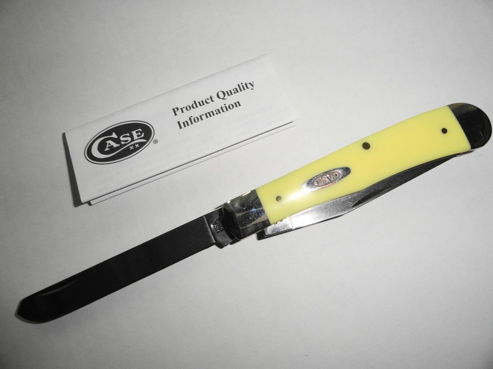 CASE XX - Yellow Trapper hunting knife NEW | eBay