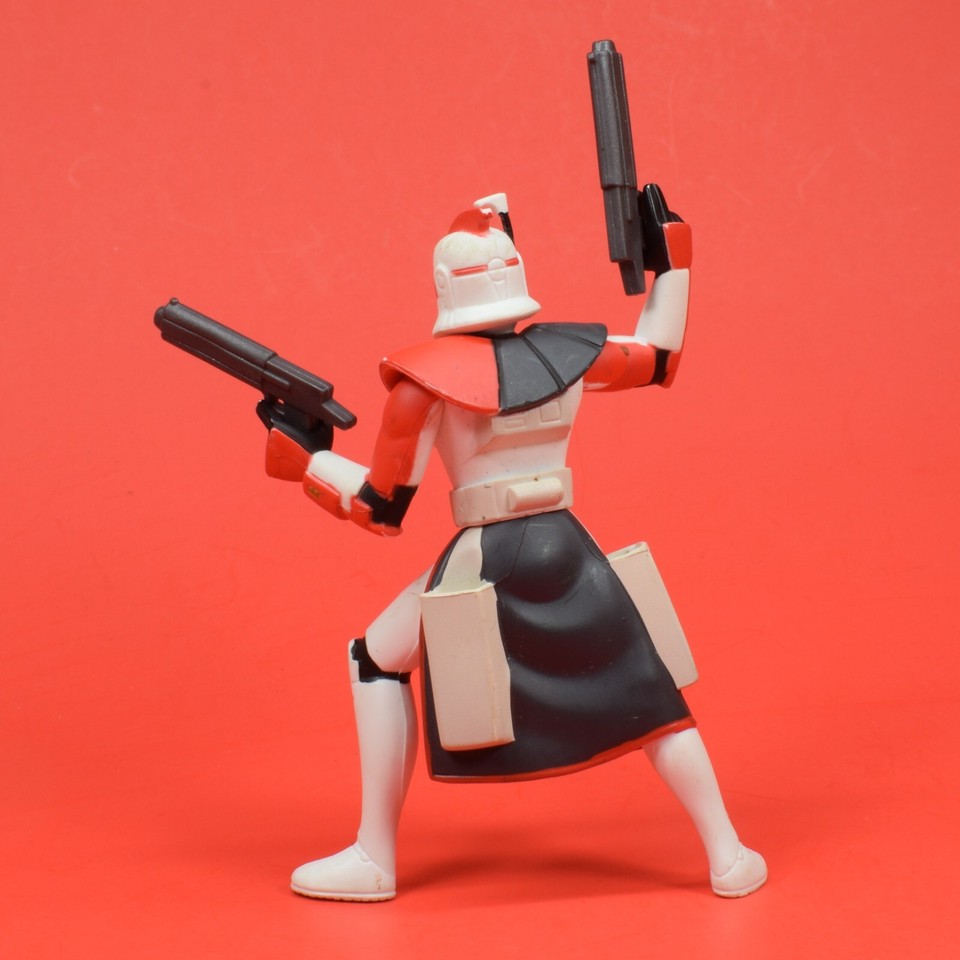 Star Wars 3.75" Inch Cartoon Network Clone Wars Red Arc Trooper CN As ...