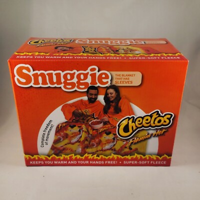 Cheetos Flaming Hot Snuggie - 71 in x 54 in - New | eBay