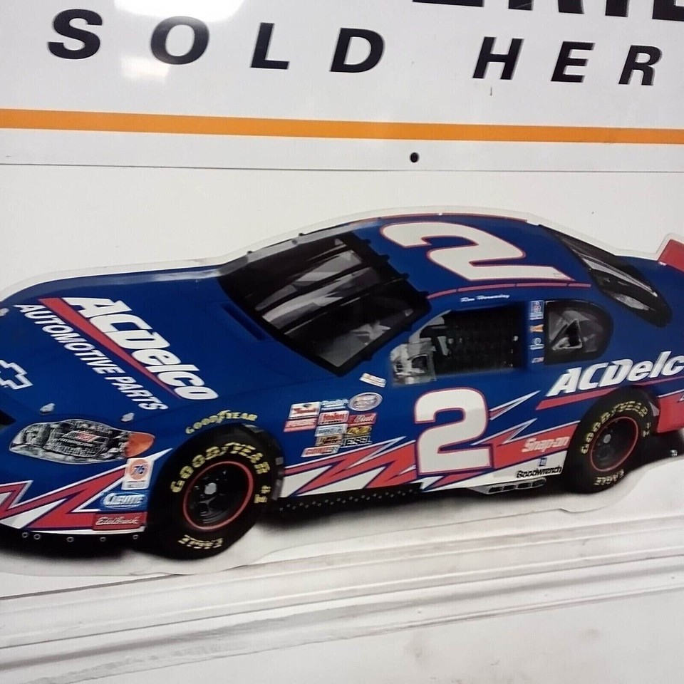 Collectable AC Delco Nascar Reproduction Advertising Sign #2 Metal Sign ...