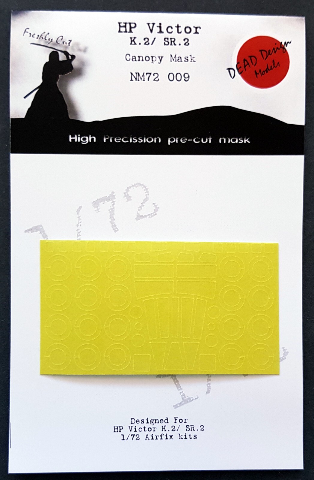 HP Victor K.2/SR.2 Canopy Mask for 1/72 Airfix - DEAD Design NM72009 ...
