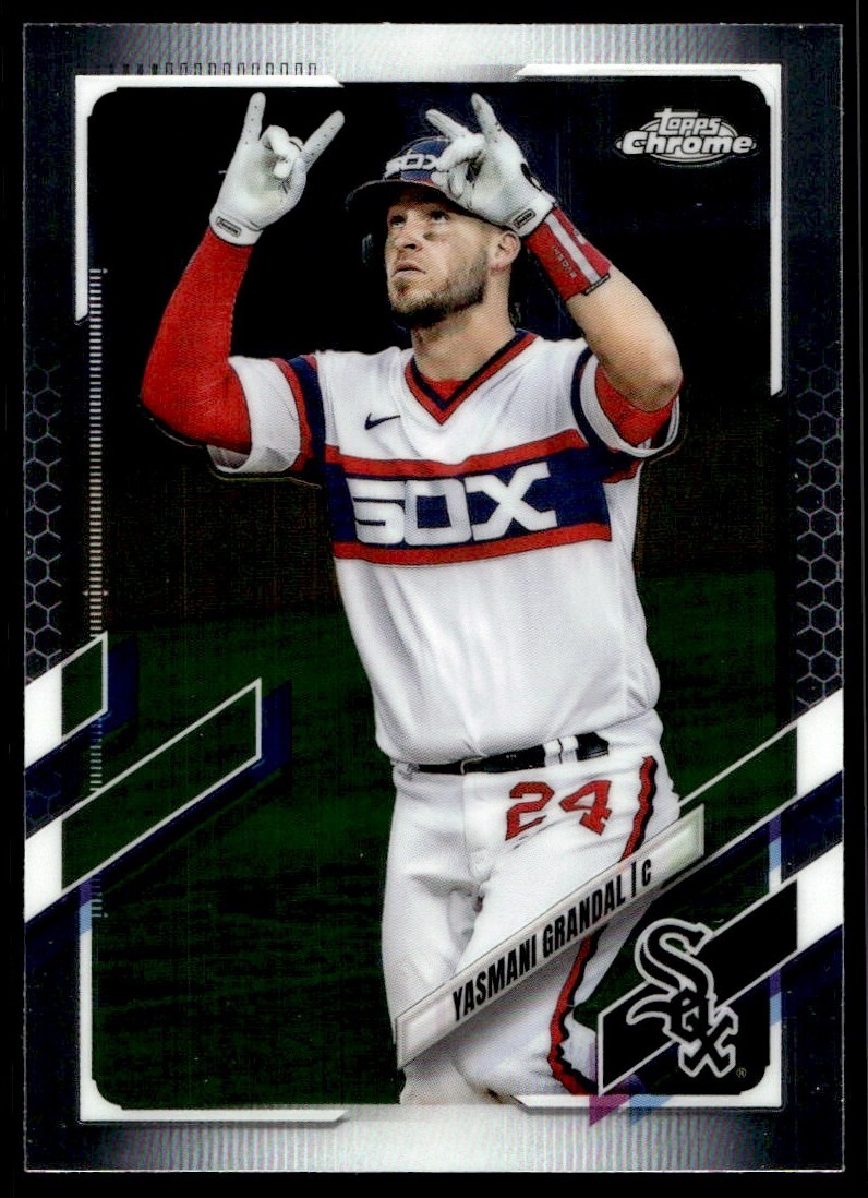2021 Topps Chrome Yasmani Grandal Chicago White Sox #204 | eBay