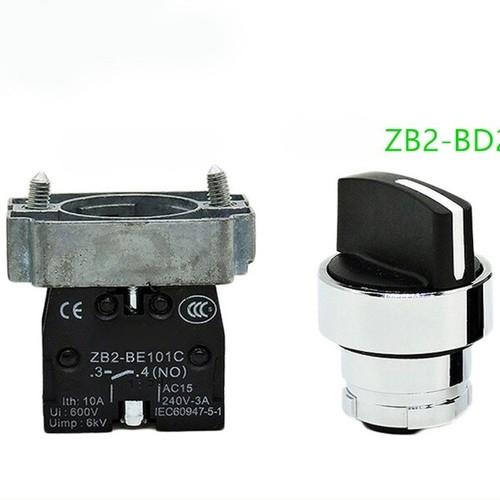 For XB2BD21C Two-position Self-locking Rotary Switch 22mm 1NO | eBay