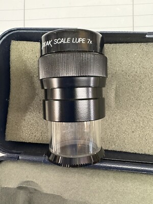 PEAK SCALE LUPE 7x. .005” scale | eBay