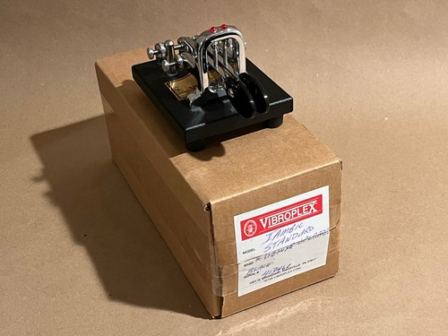 VIBROPLEX IAMBIC KEYER STANDARD MORSE CODE,TELEGRAPH KEY HAM RADIO | eBay