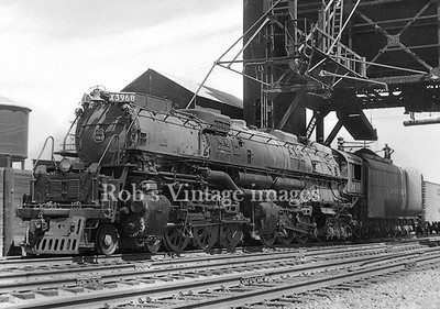 Union Pacific 4-6-6-4 Steam Locomotive 3968 Railroad Photo print UP ...