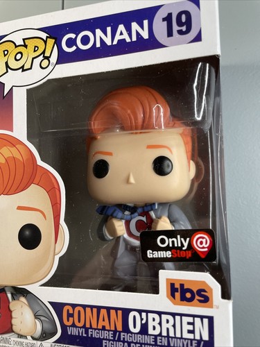 Funko Pop Conan O'brien Set of 3 SDCC 2018 Gamestop for sale online | eBay
