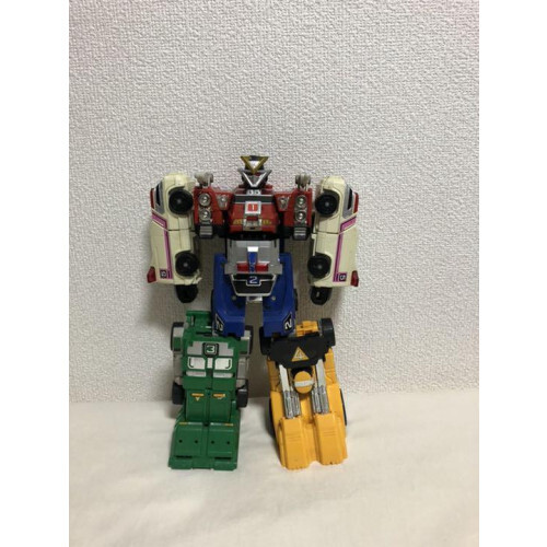 Gekisou Sentai Carranger Set Battle Fortress DX Vic Trailer VRV Robo RV ...