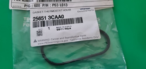 NEW HYUNDAI-KIA OEM ENGINE WATER PUMP GASKET 256513CAA0 | eBay
