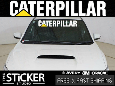 Caterpillar Vinyl Cut Decal Sticker 1000mm x 162mm - Heavy Machinery ...