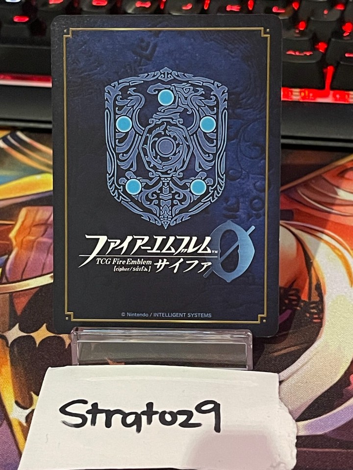 Fire Emblem 0 Cipher - JP - Holo - B12-025R+ - Stefan - NM | eBay