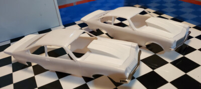 Resin Rear Spoiler & Outlaw Hood Combo for '72 & 74 Vega. MPC | eBay