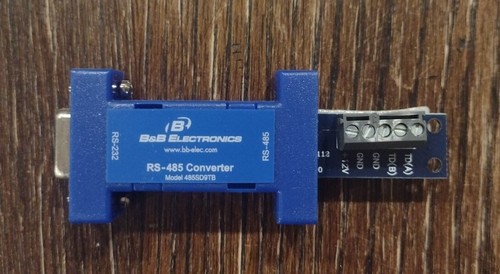 B&B Electronics Port-Powered RS-232 to RS-485 Converter 485SD9TB ...