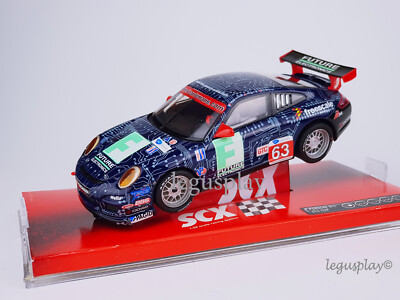 Slot Car Scalextric SCX A10037X300 Porsche 911 GT3 Cup #63 Richard | eBay