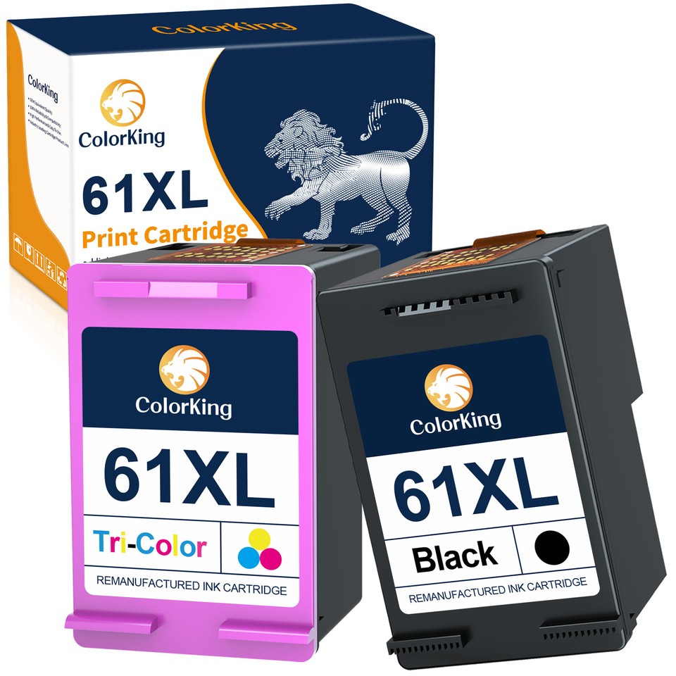 61 XL 61XL Ink Cartridges For HP Officejet 4630 4632 4634 4635 2620 ...