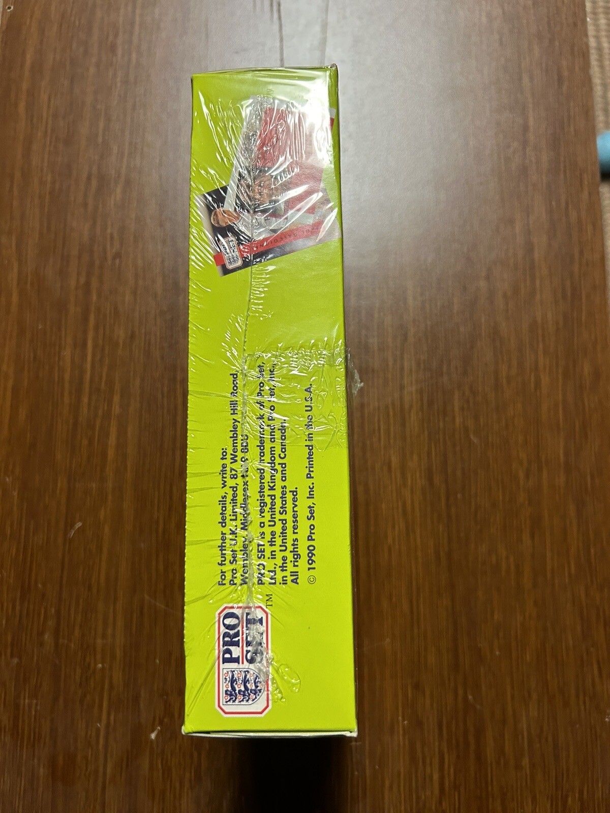 1990-91 Pro Set Soccer Collector Cards Sealed 48 Pack Box (Football ...