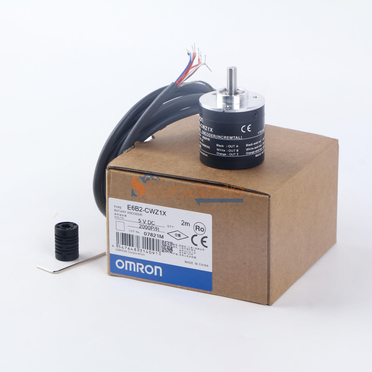 New One OMRON Rotary Encoder E6B2-CWZ1X 2000P/R New | eBay