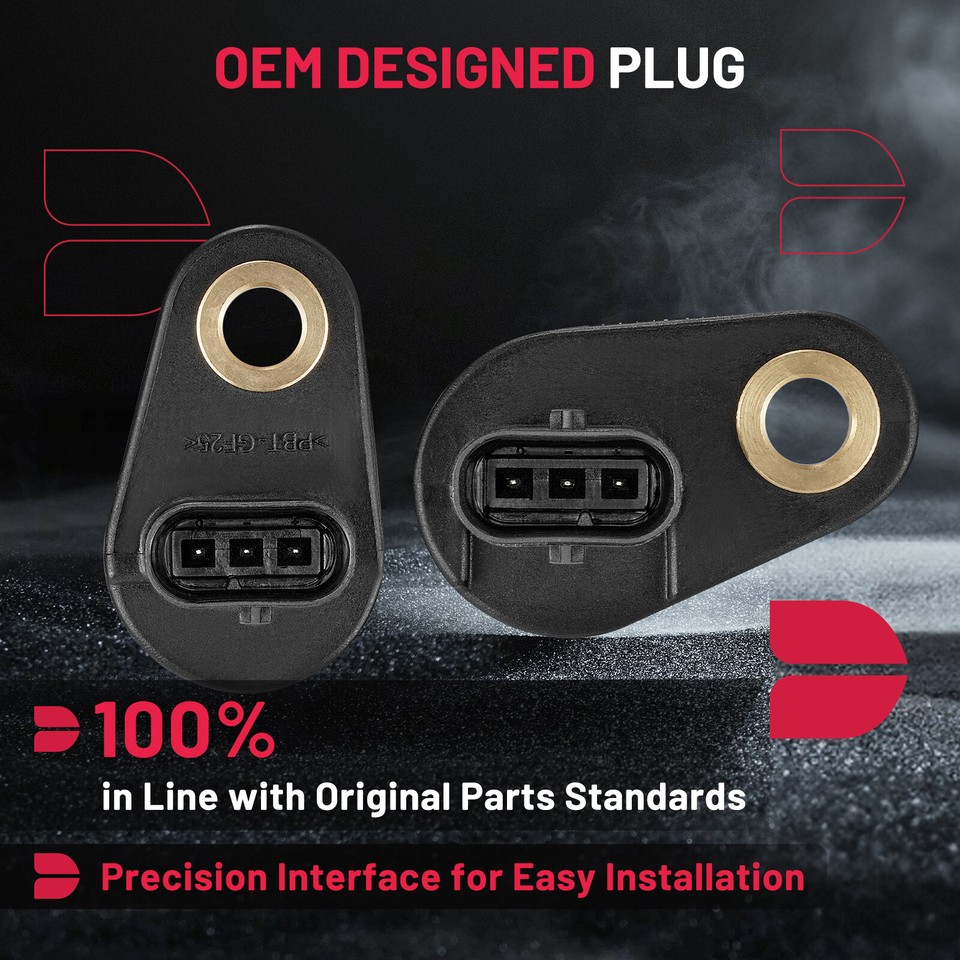 2x Intake+Exhaust Car Cam Camshaft Position Sensor Fit for Chevrolet ...