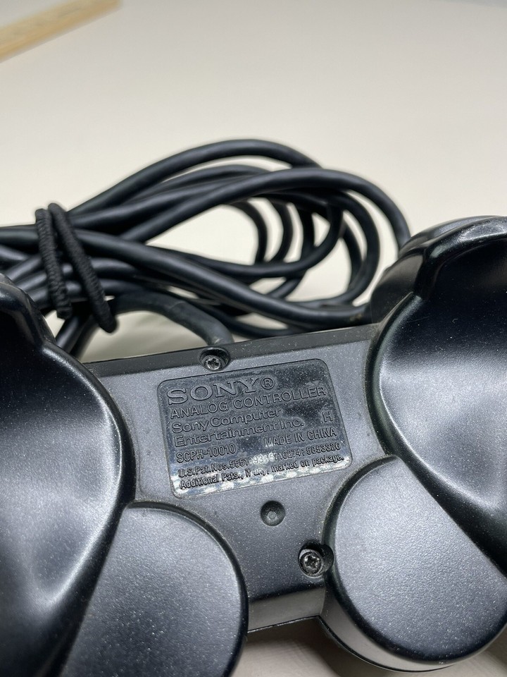 PS2 Playstation 2 Dualshock Controller OEM Black For Parts/Repair SCPH ...