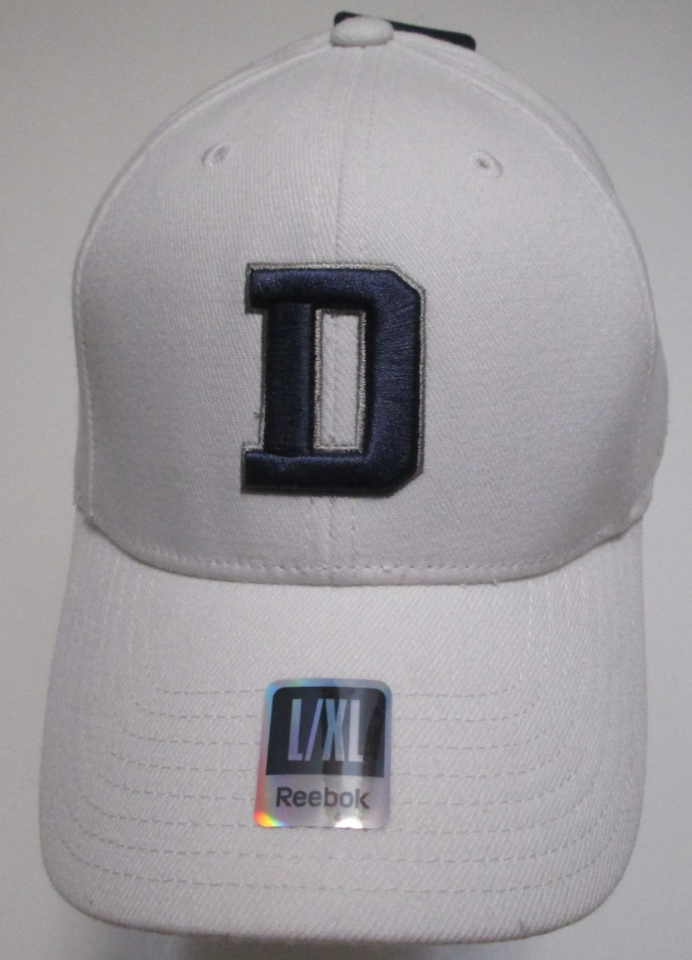 New Reebok Dallas Cowboys D NFL Football Cap Hat men's flex fit L/XL ...
