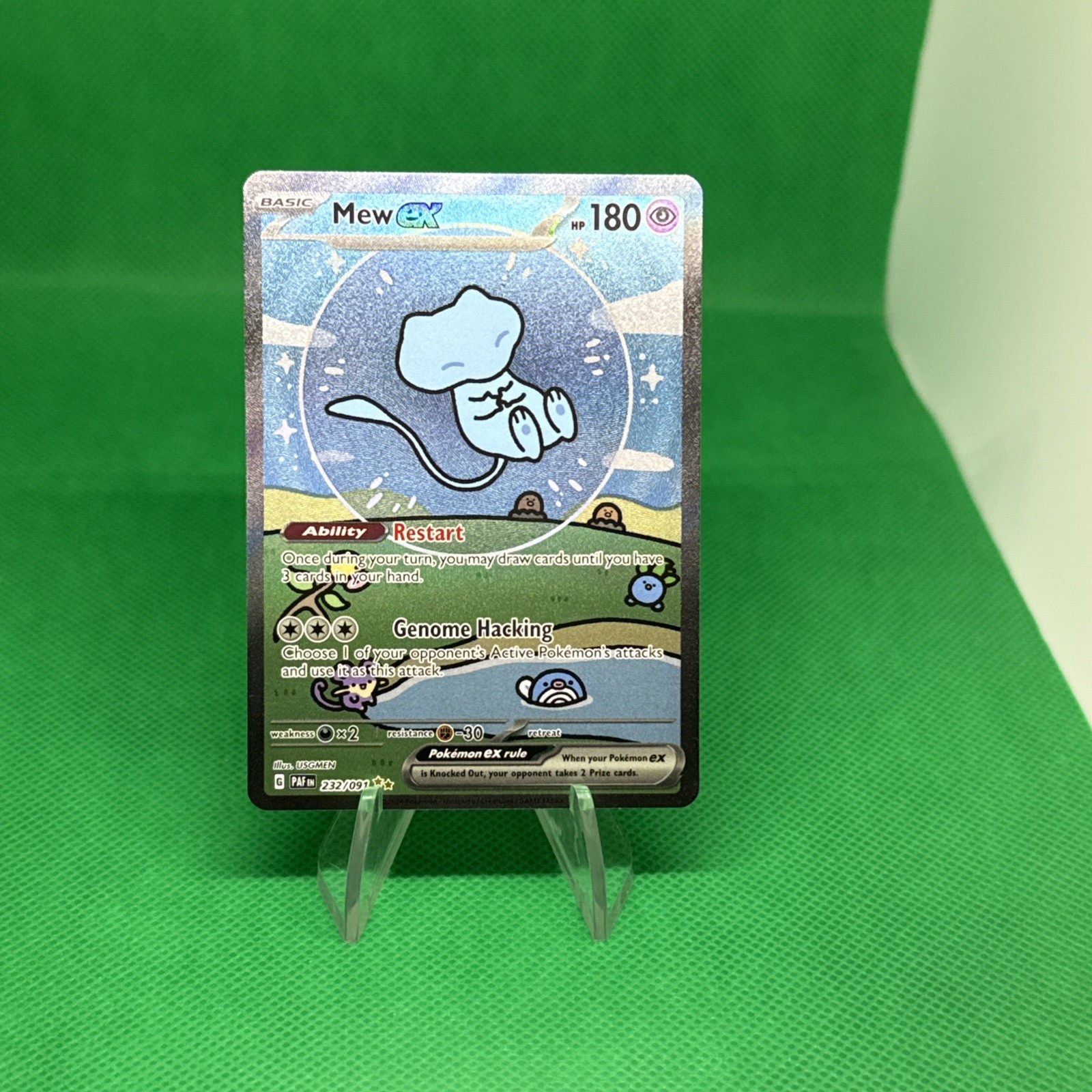 Mew ex 2024 Scarlet & Violet: Paldean Fates #232/091 Special ...