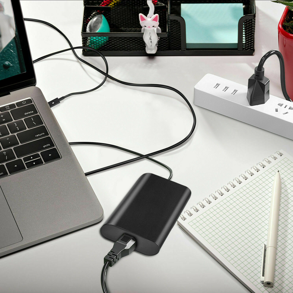 65W 45W USB-C Round Laptop Computer Charger AC Adapter Power Supply For ...