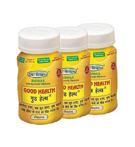 Dr Biswas Ayurvedic Good Health 50 Capsules - Pack of 4, BEST QUALITY ...