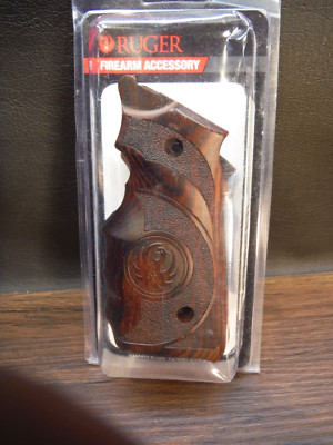 Ruger MK IV Mark 4 22/45 Super Rosewood Ruger Emblem Stippled Target ...