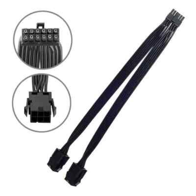 2x6 Pin to 12Pin GPU Power Adapter Cable for NVIDIA RTX 3060ti 3070 ...