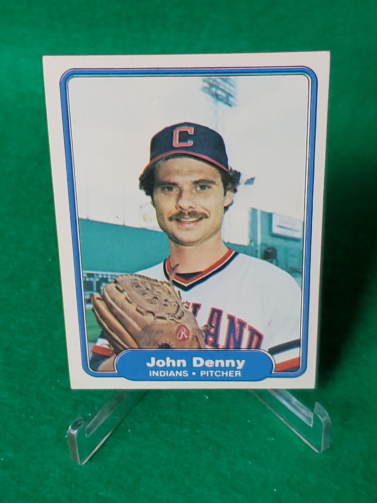 1982 Fleer #363 John Denny Cleveland Indians | eBay