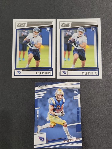 Kyle Phillips ROOKIE LOT Score 393 Prestige 379 Tennessee Titans RC | eBay