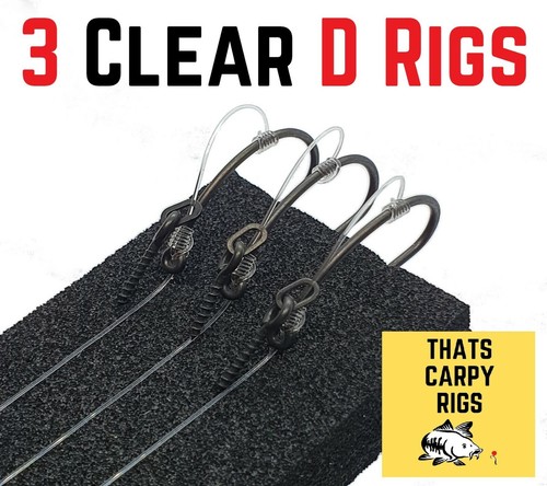 3 x D Rigs Korda Style / Invisible Amnesia / Danny Fairbrass D Rig ...