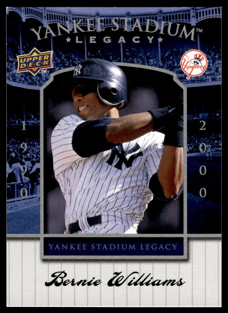 2008 Upper Deck Yankee Stadium Legacy Bernie Williams New York Yankees ...