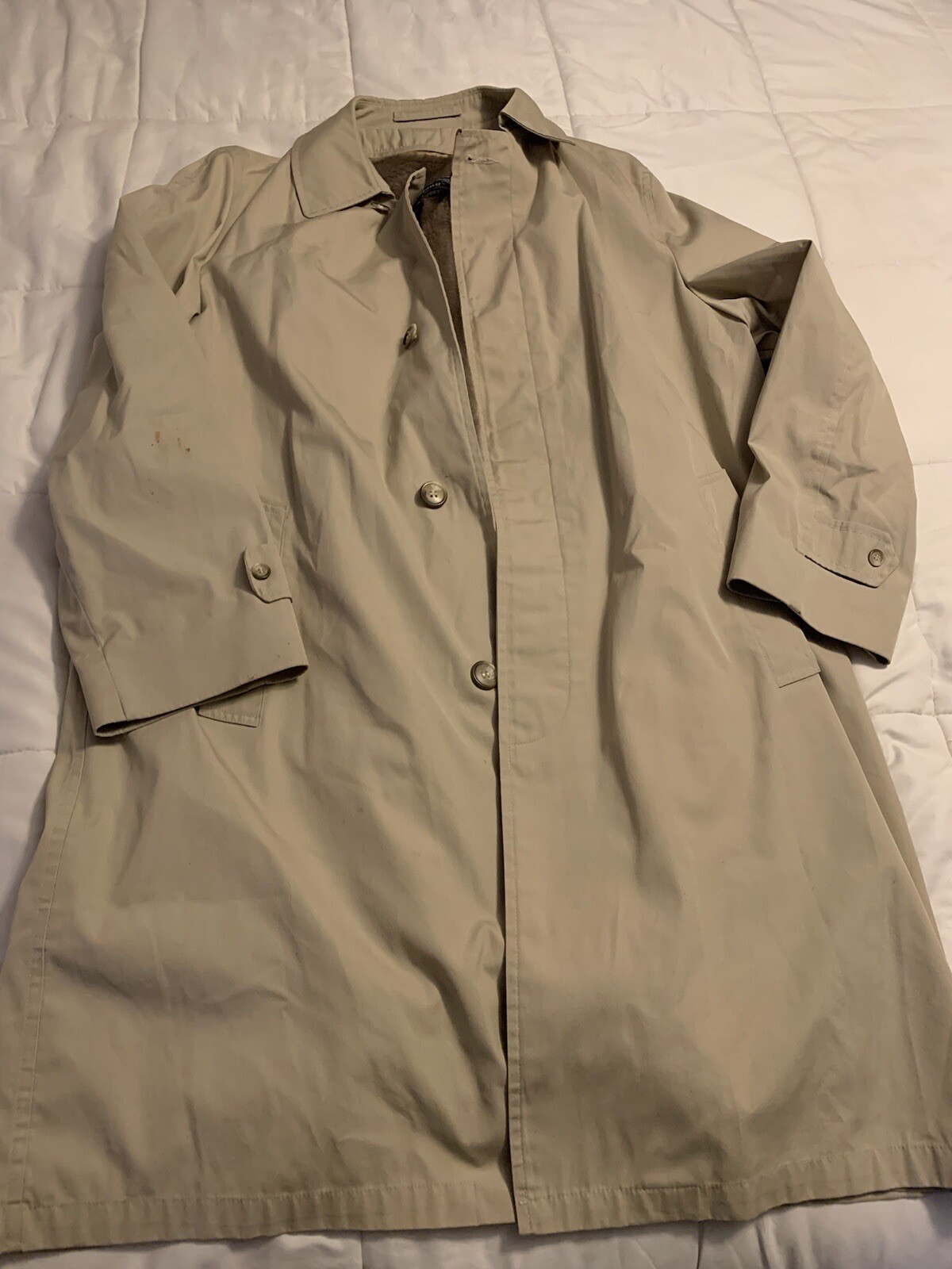 Botany Weather stopper Trench Coat Size 42Reg 42 Reg Weathertopper ...