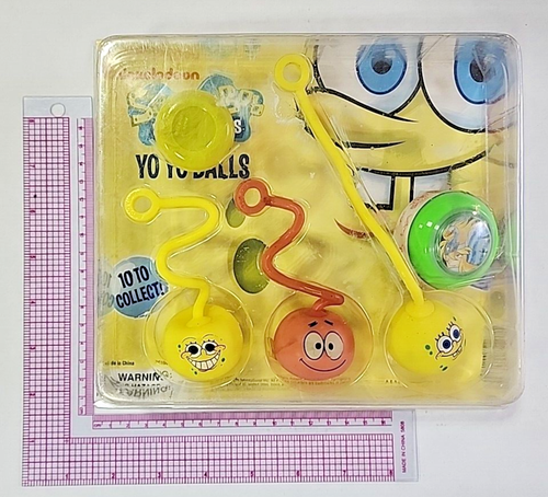 Vintage Vending Display Board Spongebob Squarepants Yo Yo Balls 0392 | eBay