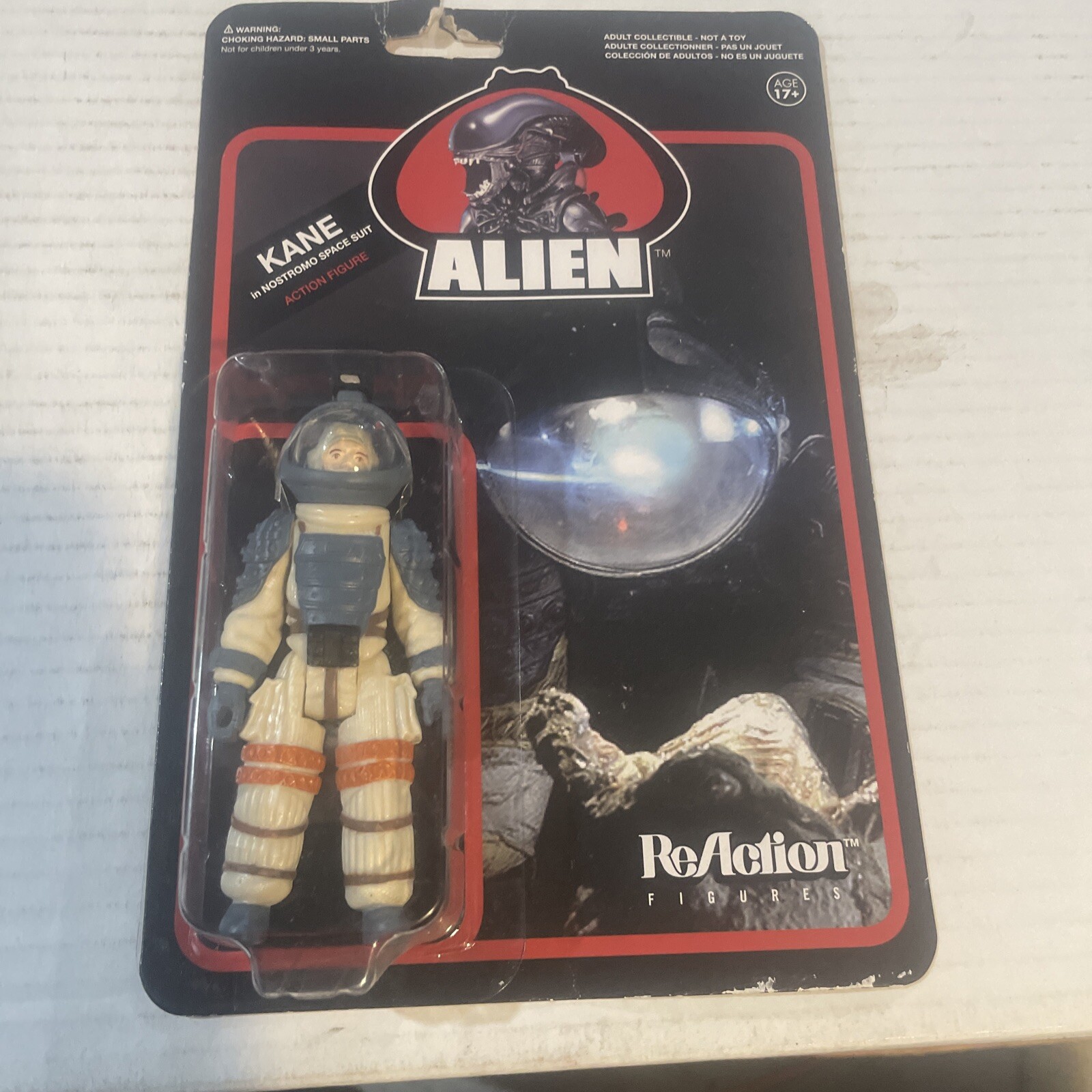 Vintage 2013 ALIEN ReAction Action Figure KANE in Nostromo Space Suit ...
