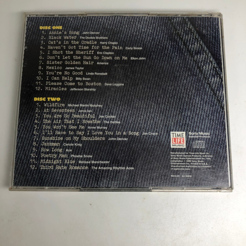 Singers & Songwriters 1974 1975 by Various Artists (CD, 1999, Sony) | eBay