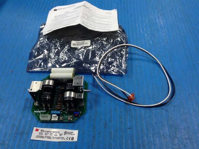Old Stock Federal Signal 120vac PC Board 2001188 for sale online | eBay