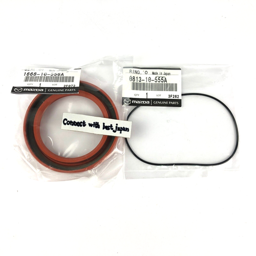 MAZDA GENUINE 72-95 Rx7 Rear Main Seal & Rear Stationary Gear O-Ring ...